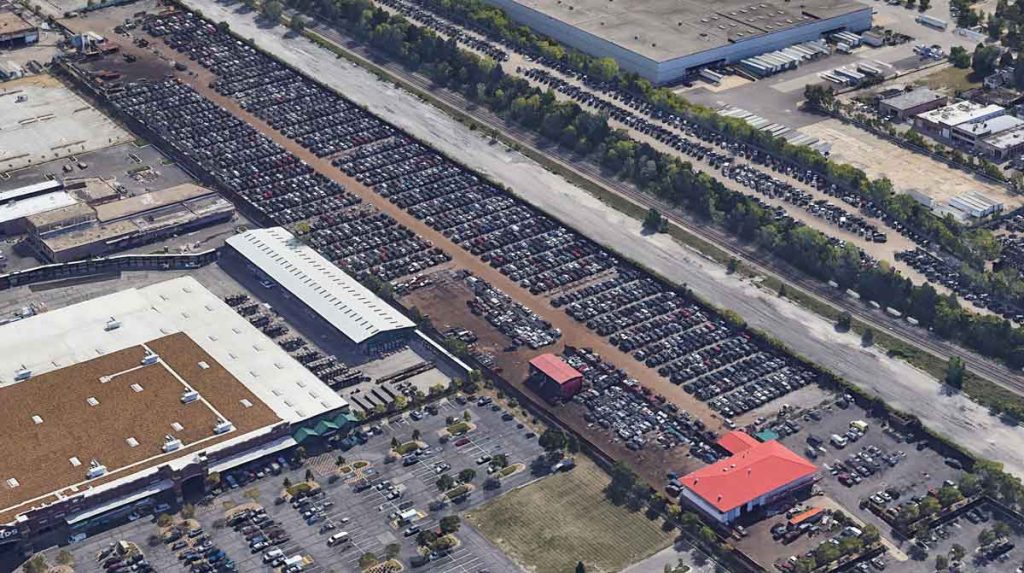 LKQ Pick Your Part – Chicago Illinois Junk Cars Inventory